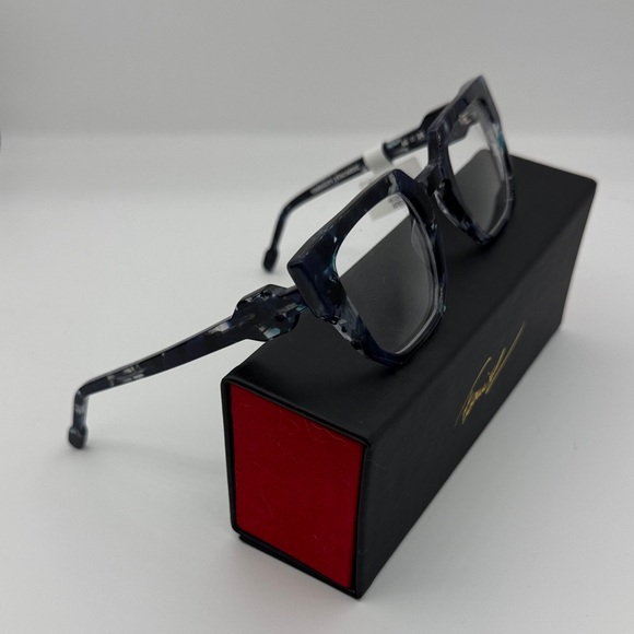 Faniel | Accessories | Stylish Blue Square Glasses | Poshmark